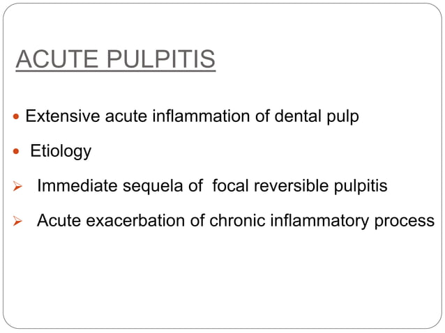 sequle of pulpitis.pptx | Dental Health | Diseases and Conditions