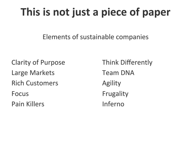 Sequoia “deck” framework | PPT
