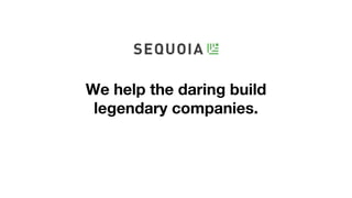 Sequoia Pitch Deck designed by Zlides | PPTX