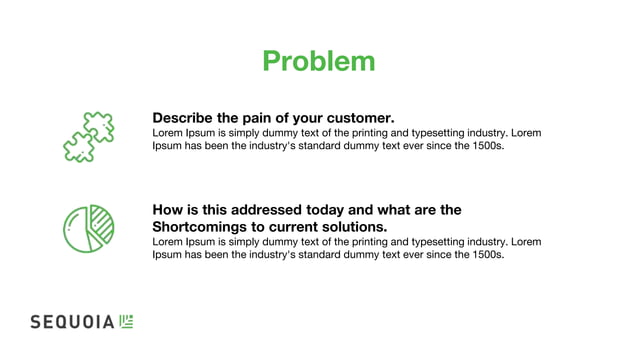 Sequoia Pitch Deck designed by Zlides | PPTX