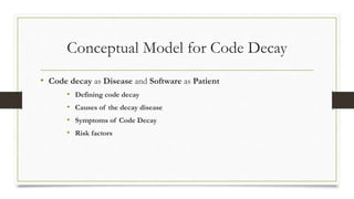 Code Decay | PPT