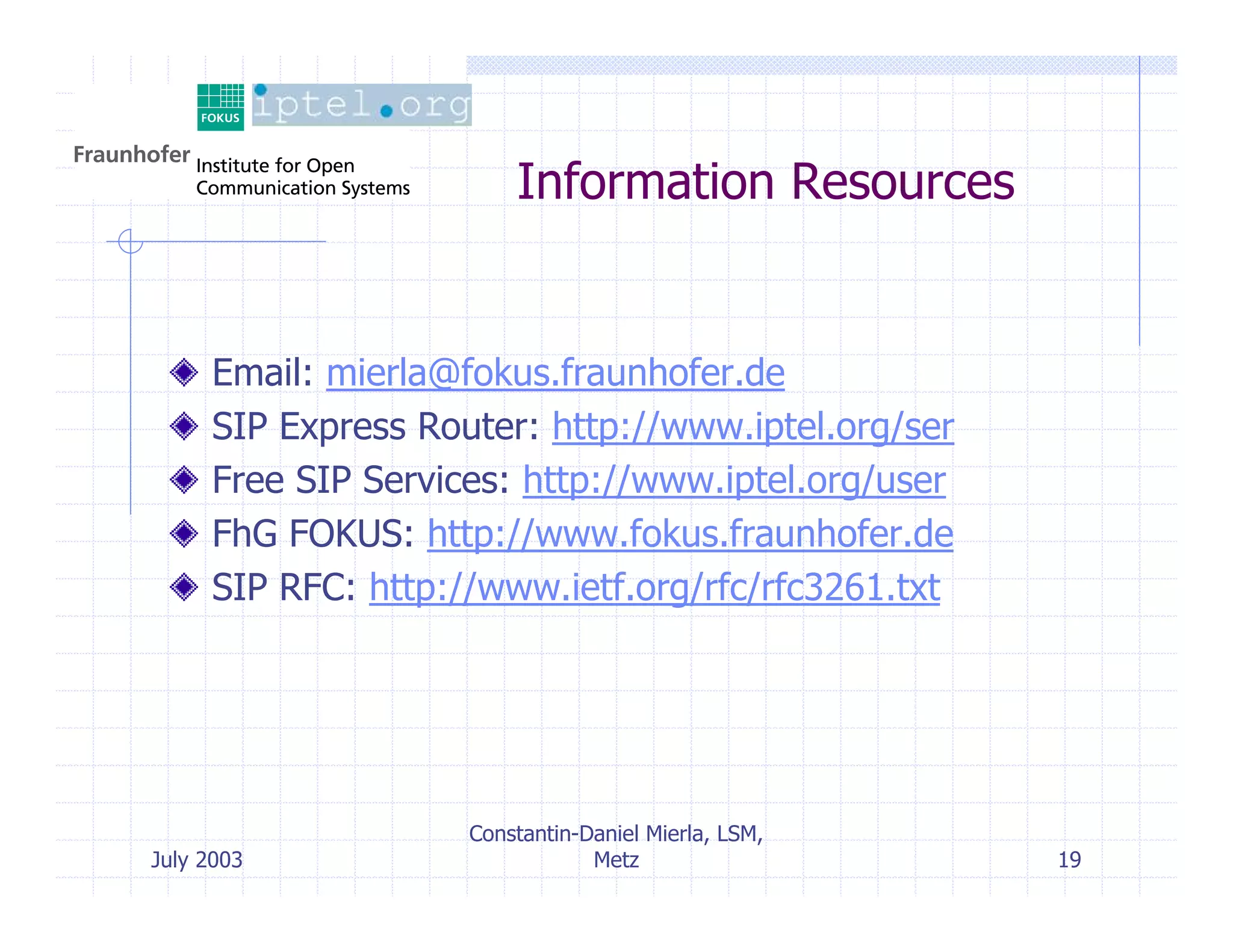 SER - SIP Express Router | PDF