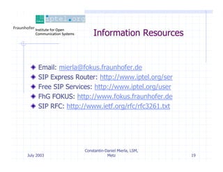 SER - SIP Express Router | PDF