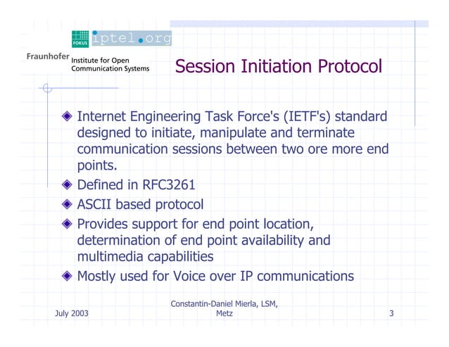 SER - SIP Express Router | PPT