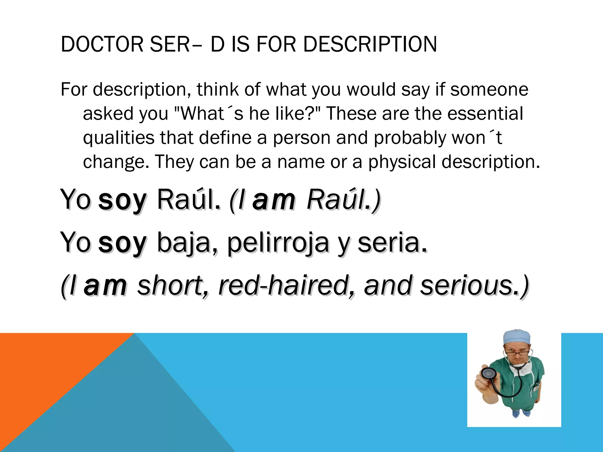 Ser vs-estar | PPT