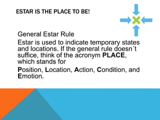 Ser vs-estar | PPT
