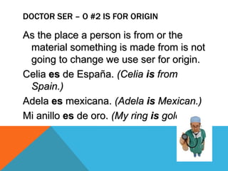 Ser vs-estar | PPT