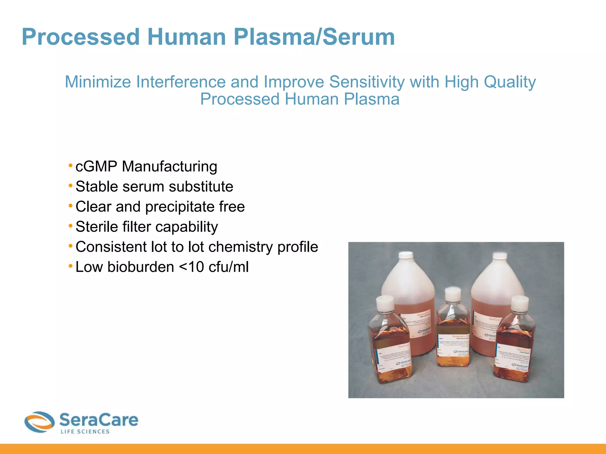 SeraCare Capabilities Overview | PPS