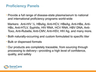 SeraCare Capabilities Overview | PPS