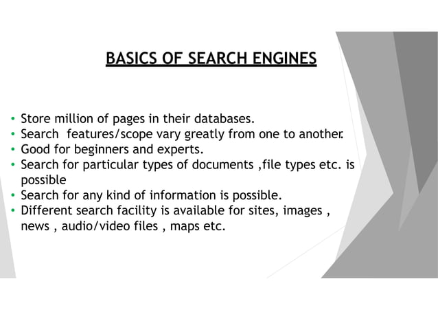 Serach engine | PPTX