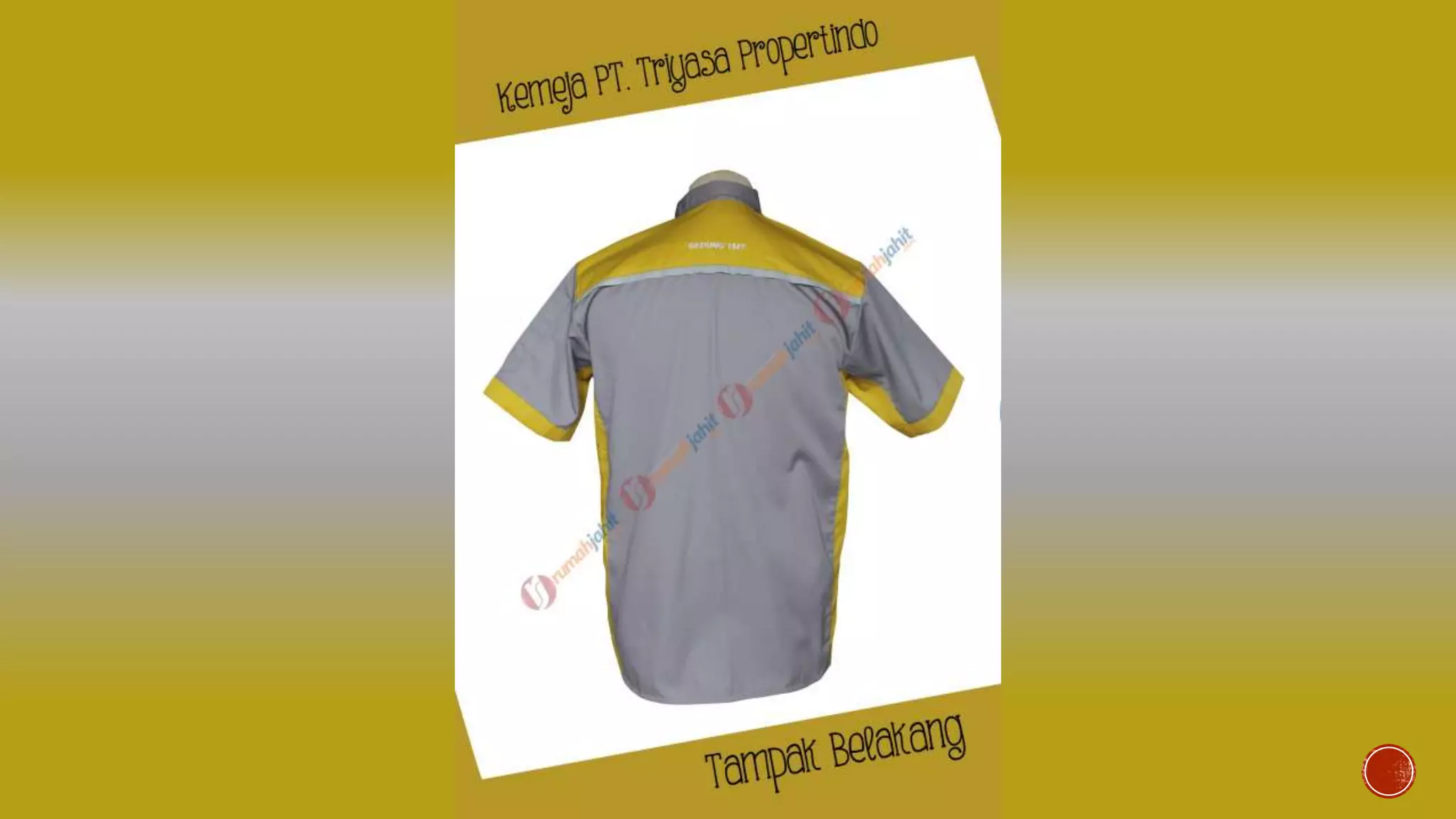 Seragam kerja pt. triyasa propertindo | PPTX
