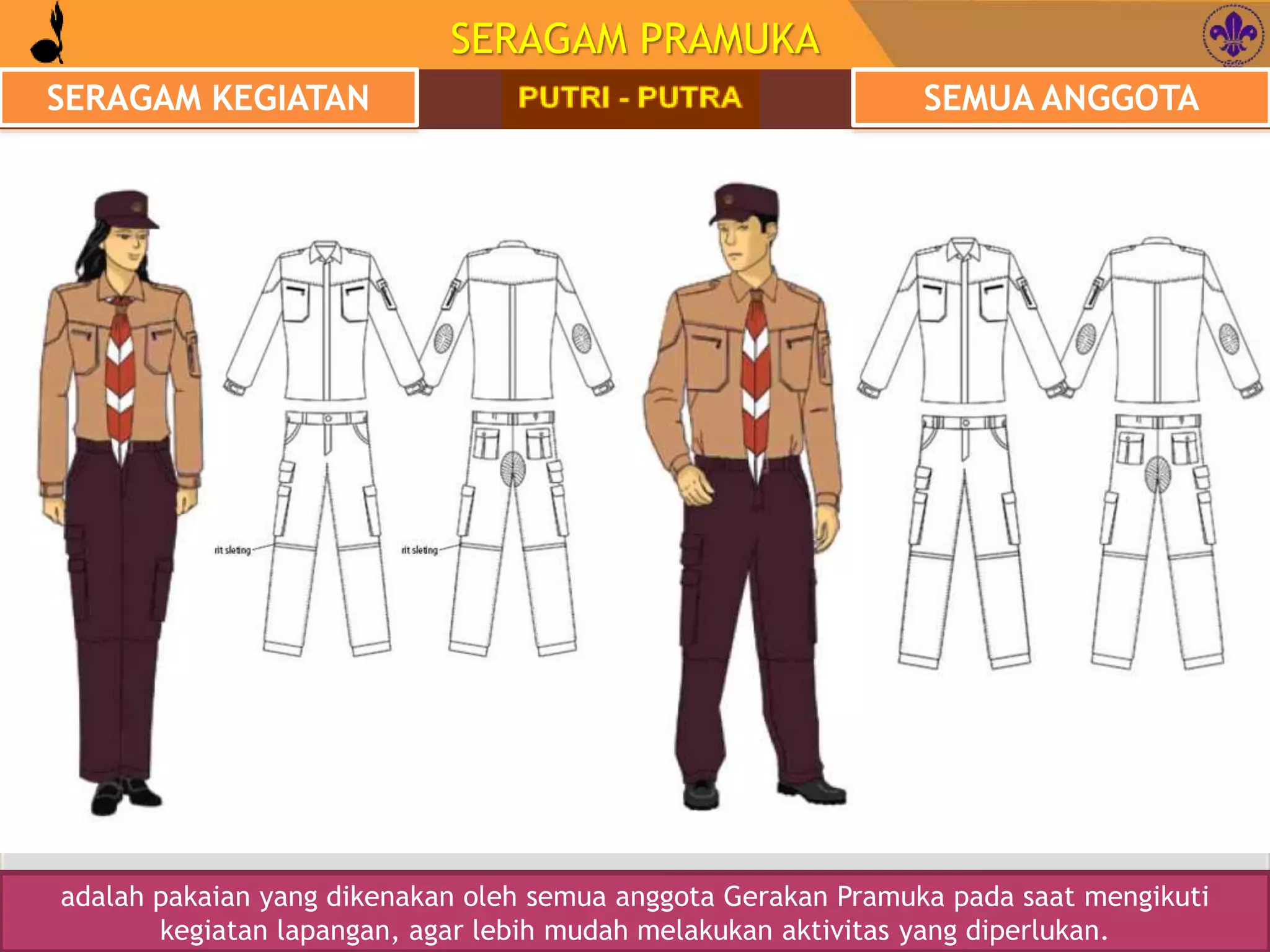 Seragam pramuka Indonesia | PPSX