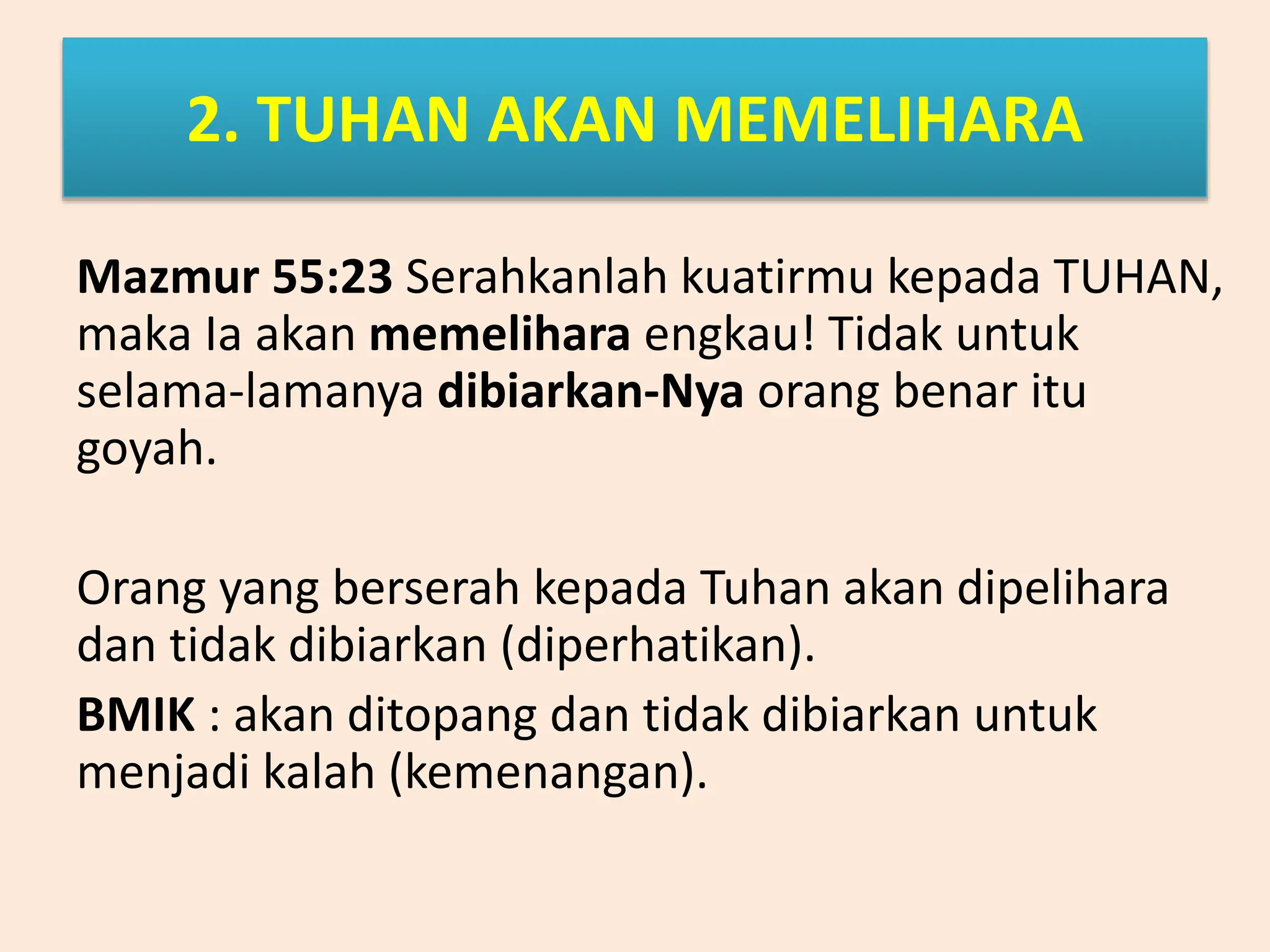 Serahkanlah kepada Tuhan-GKI AGAPE .pptx