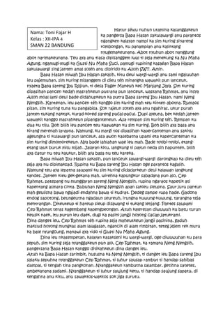 Serah tarima panganten 2 | PDF