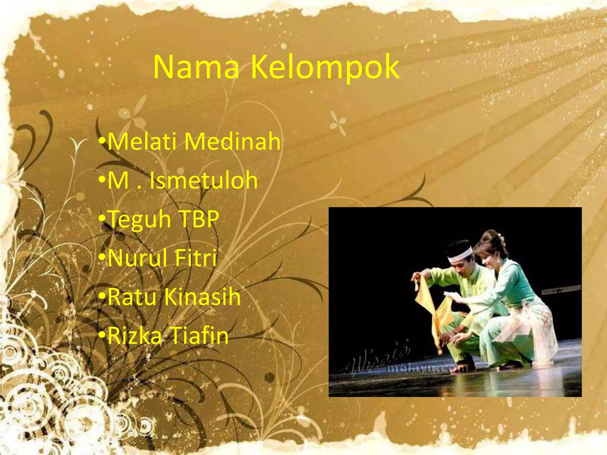 Tari Serampang 12 (powerpoint XI IPA4) | PPTX