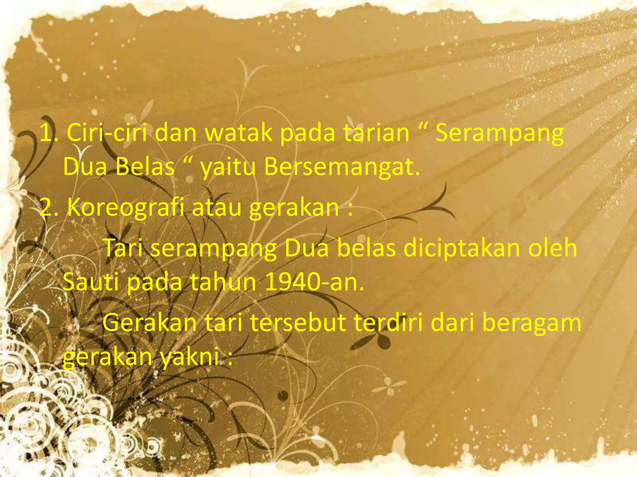 Tari Serampang 12 (powerpoint XI IPA4) | PPTX