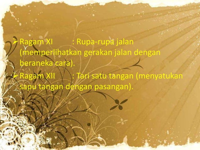 Tari Serampang 12 (powerpoint XI IPA4) | PPTX