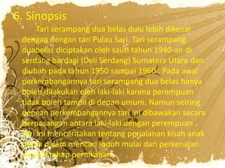 Tari Serampang 12 (powerpoint XI IPA4) | PPTX