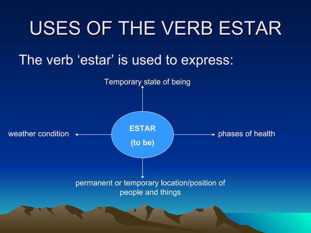 Ser And Estar | PPT