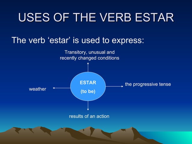 Ser And Estar | PPT