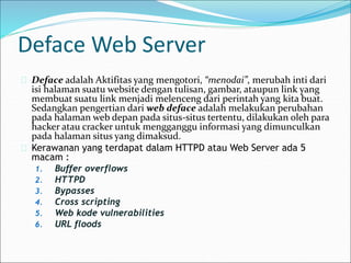 Serangan Dari Dalam Jaringan | PPT