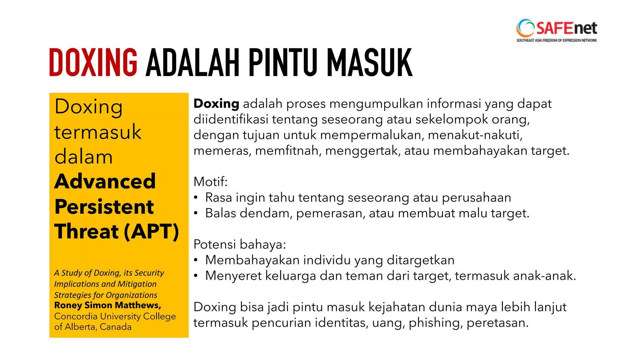 Serangan Digital yang Terjadi di Indonesia | PDF