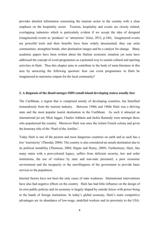 Events and Tourism: The role of (Imagineering) Events in Local ...