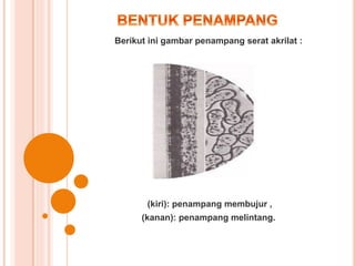 Serat akrilat | PPTX