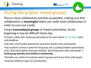 eTwinning as a support instrument for interactive teaching | PPT