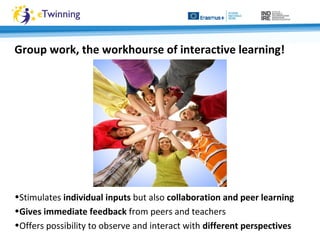 eTwinning as a support instrument for interactive teaching | PPT