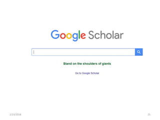 Research Awareness Programme (India) | PPTX