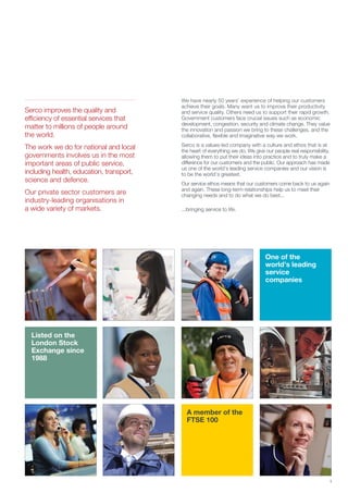 Serco Corporate Brochure | PDF