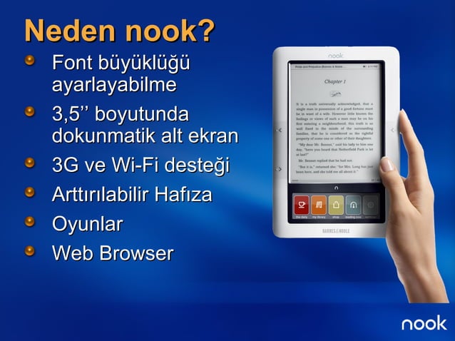 nook eReader incelemesi | PPT
