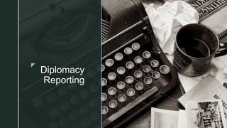 Serdar Karagöz - Diplomasi Muhabirliği | PPT