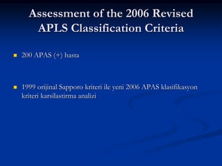 Gebelikte Antifosfolipid Antikor Sendromu ve Yönetimi | PDF