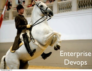 Serena DevOps Drive In - Patrick Debois Live on DevOps: 5 Years in ...