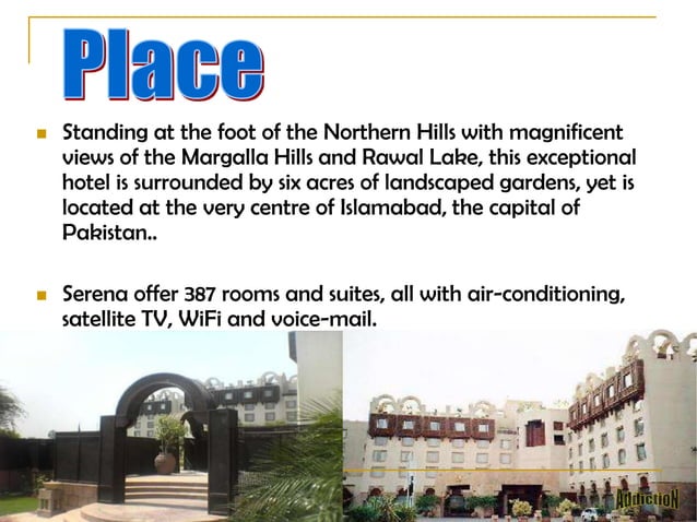 Serena hotel islamabad | PPTX