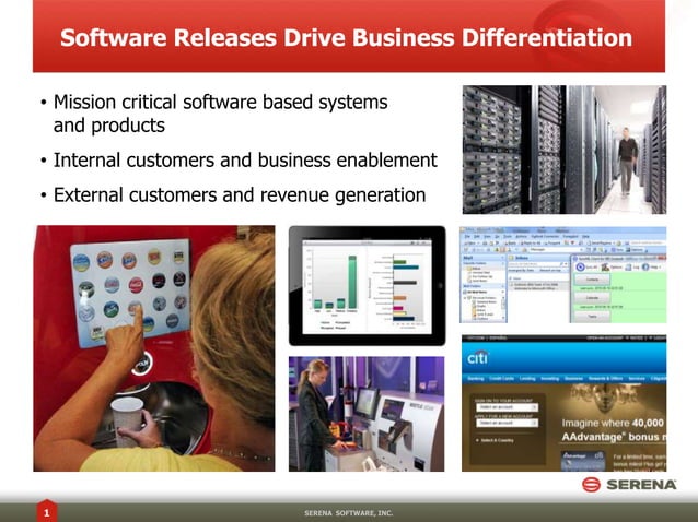 Serena Software Overview - Orchestrating the Release Process | PPTX