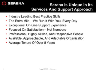 Serena Software | PPT