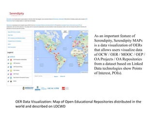 Serendipity: a platform to discover and visualize data from OER | PPT