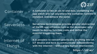 Modern IT Infrastructure - ZIF | PPT