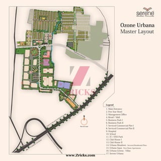Ozone Urbana Serene Brochure - Zricks.com