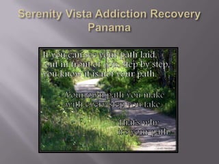 Sobriety and Recovery Slogans from Panama - Serenity Vista Addiction ...