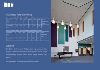 Moving Designs - Acoustic Wall Absorption Panels | PDF