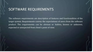 Software Requirements in Software engineering | PPT