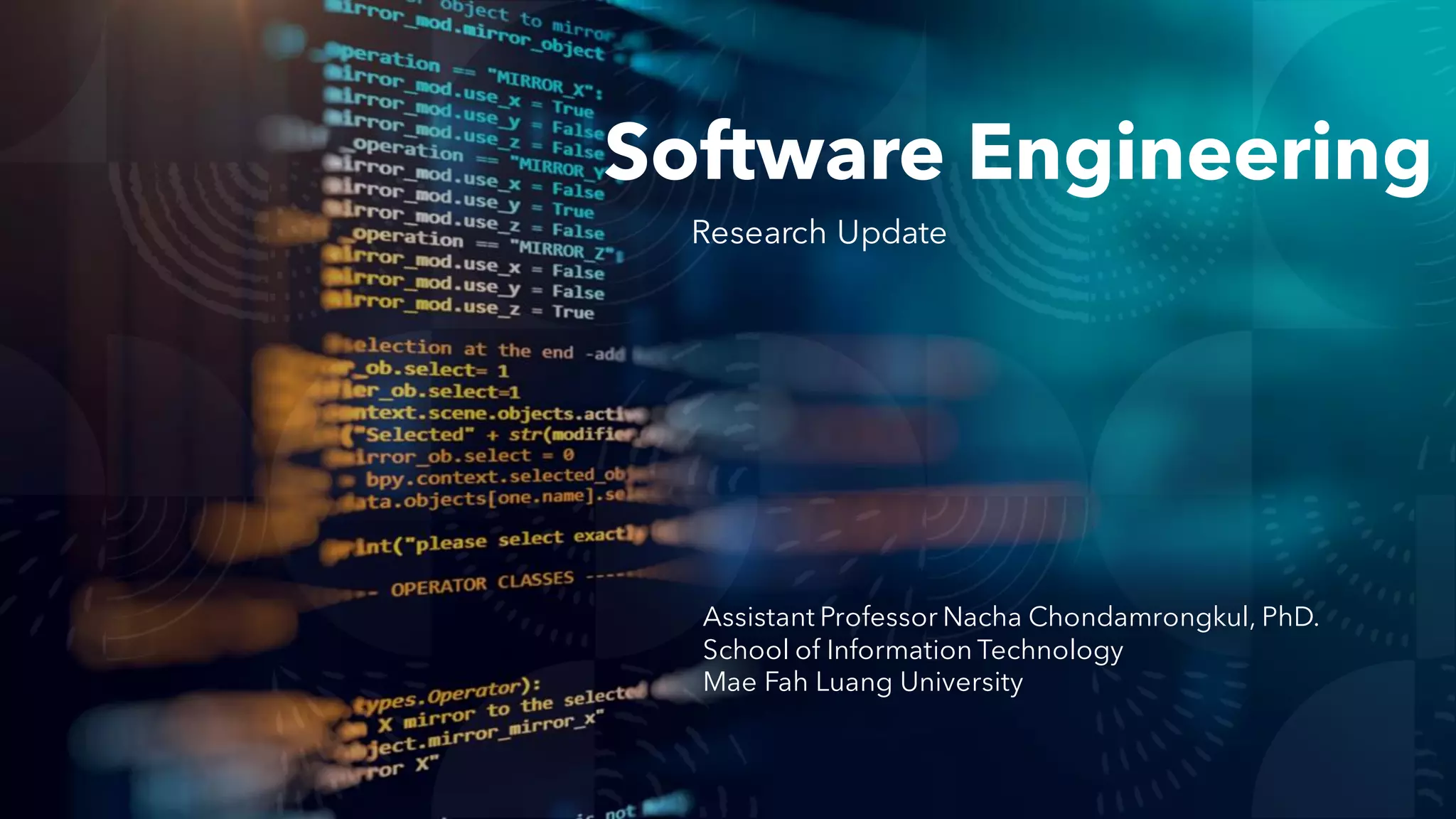 Se research update | PPT