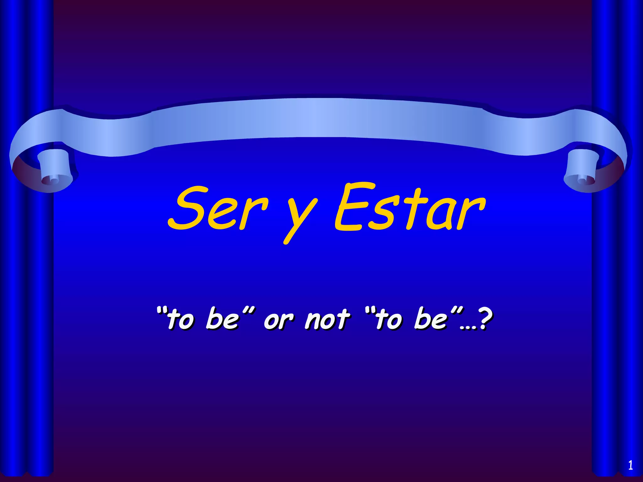 SER and ESTAR | PPT