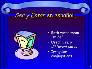 Ser vs estar | PPT