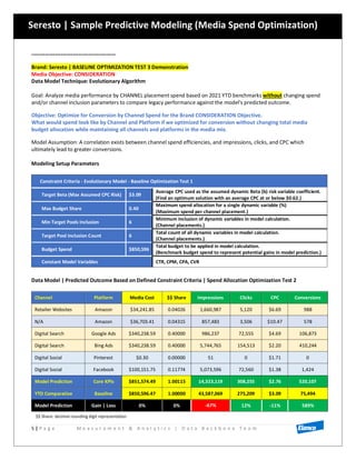 Predictive Data Model | PDF