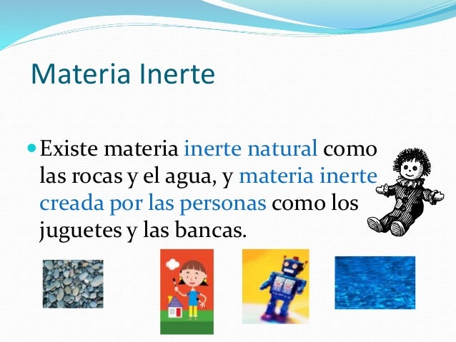 Seres vivos e inerte mariluz